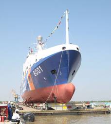 Cục Cảnh sát biển Việt Nam tiếp nhận tàu CSB 8001 – Tạp chí Thủy sản ...