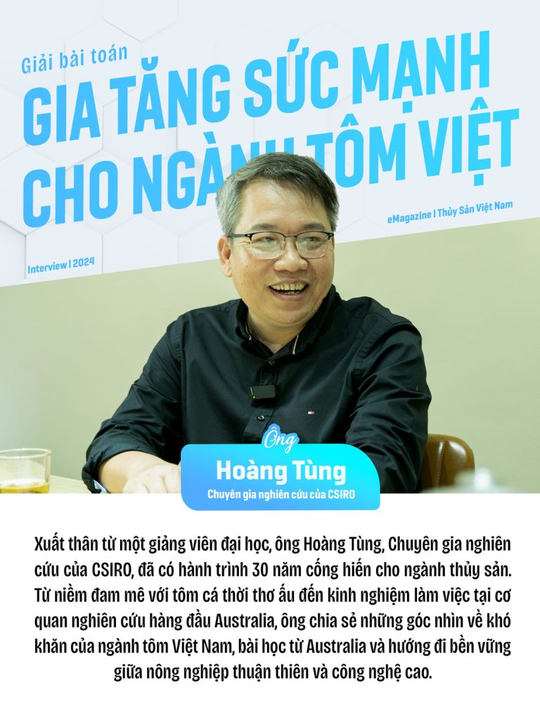 Ông Hoàng Tùng, Chuyên gia nghiên cứu của CSIRO: Giải bài toán gia tăng ...